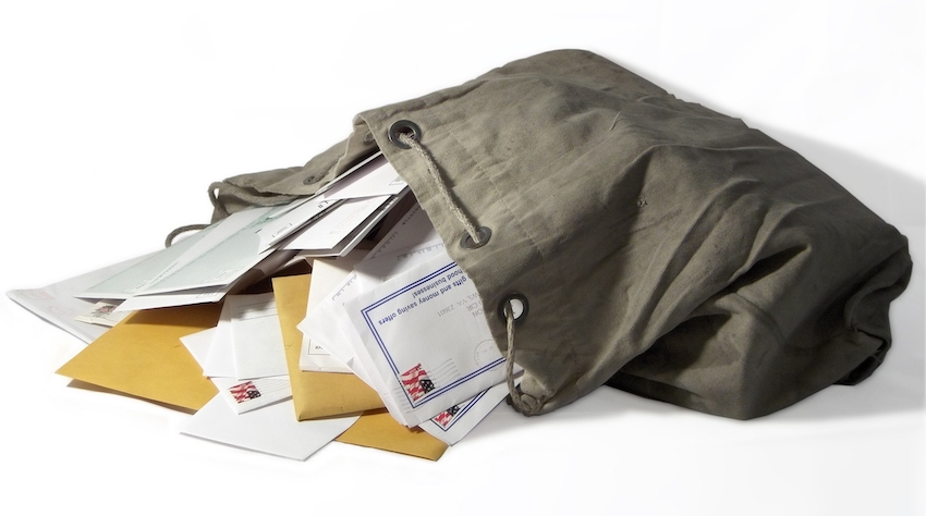 Checking the mail bag – Joe Diorio Writer, editor.
